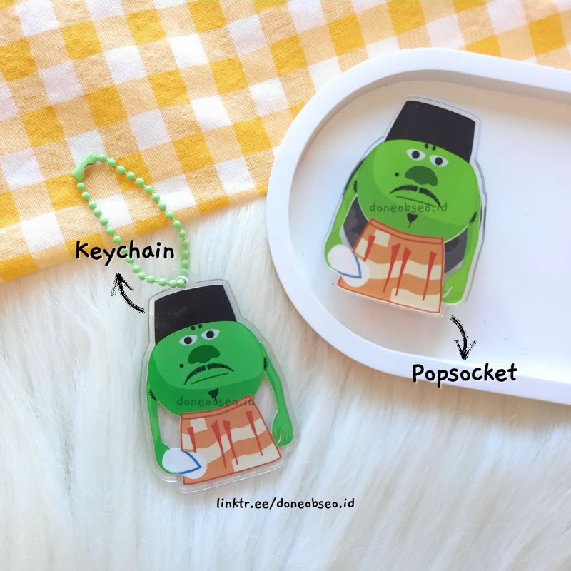 Jual MEME Muhammad Ibnu Monster Inc Acrylic Popsocket | Keyring | Phone ...