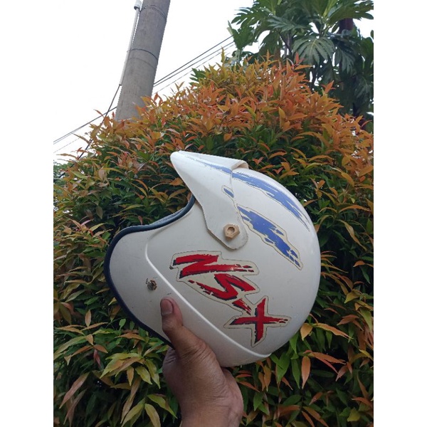 Jual Helm nsx warna putih | Shopee Indonesia