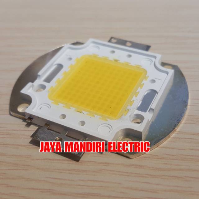 Jual LAMPU CHIP LED COB 100 WATT PUTIH KUNING / LAMPU TEMBAK LED 100W ...