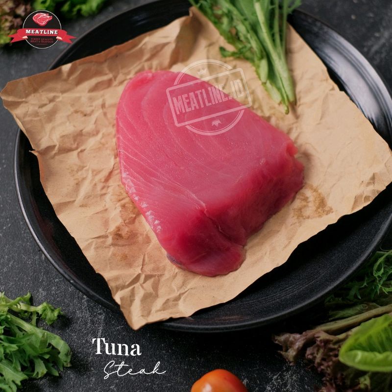 Jual Tuna Steak 200gr / Daging Tuna Steak Cut 200gr HALAL | Shopee ...