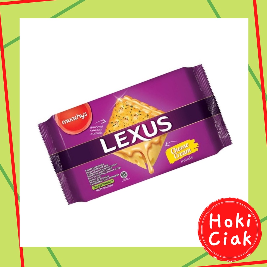Jual Biskuit LEXUS (Cream Cheese / Chocolate / Peanut Butter) 190 gr ...