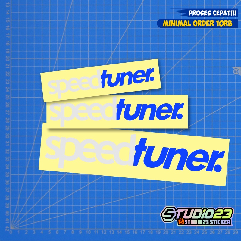 Jual Stiker Speedtuner Cutting Sticker | Shopee Indonesia