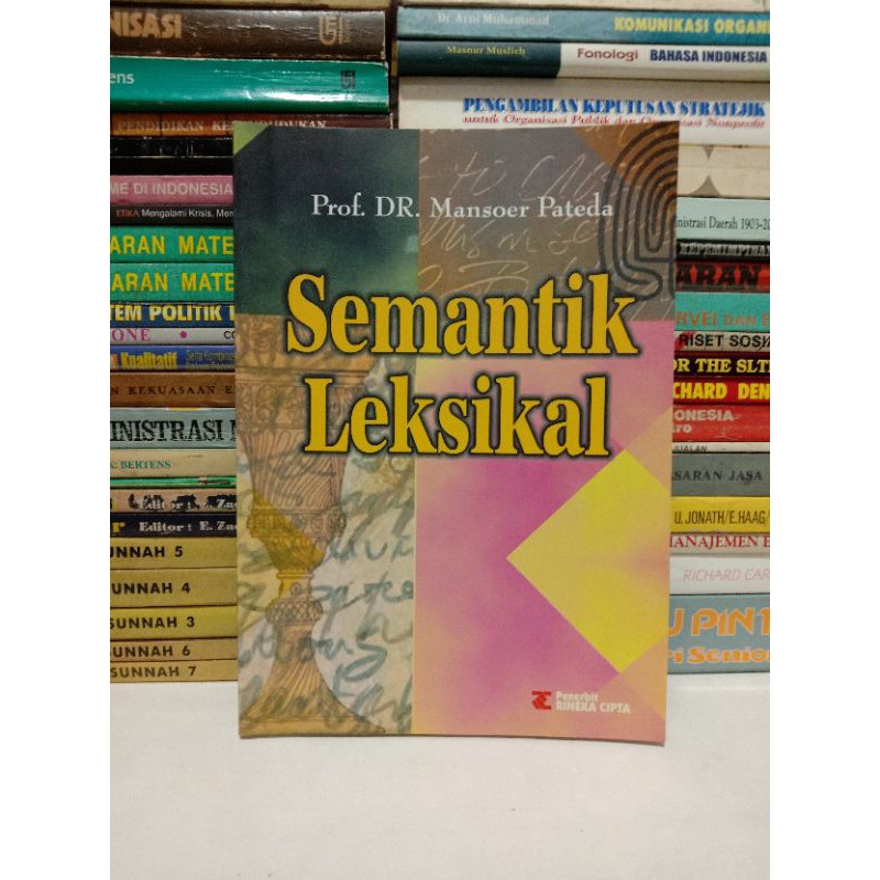Jual BUKU BAHASA SEMANTIK LEKSIKAL OLEH PROF DR MANSOER PATEDA | Shopee Indonesia
