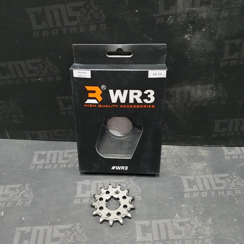 Jual Gear Gir Depan Motor WR3 428 13 14 15 16 Yamaha R15 V3 Original ...