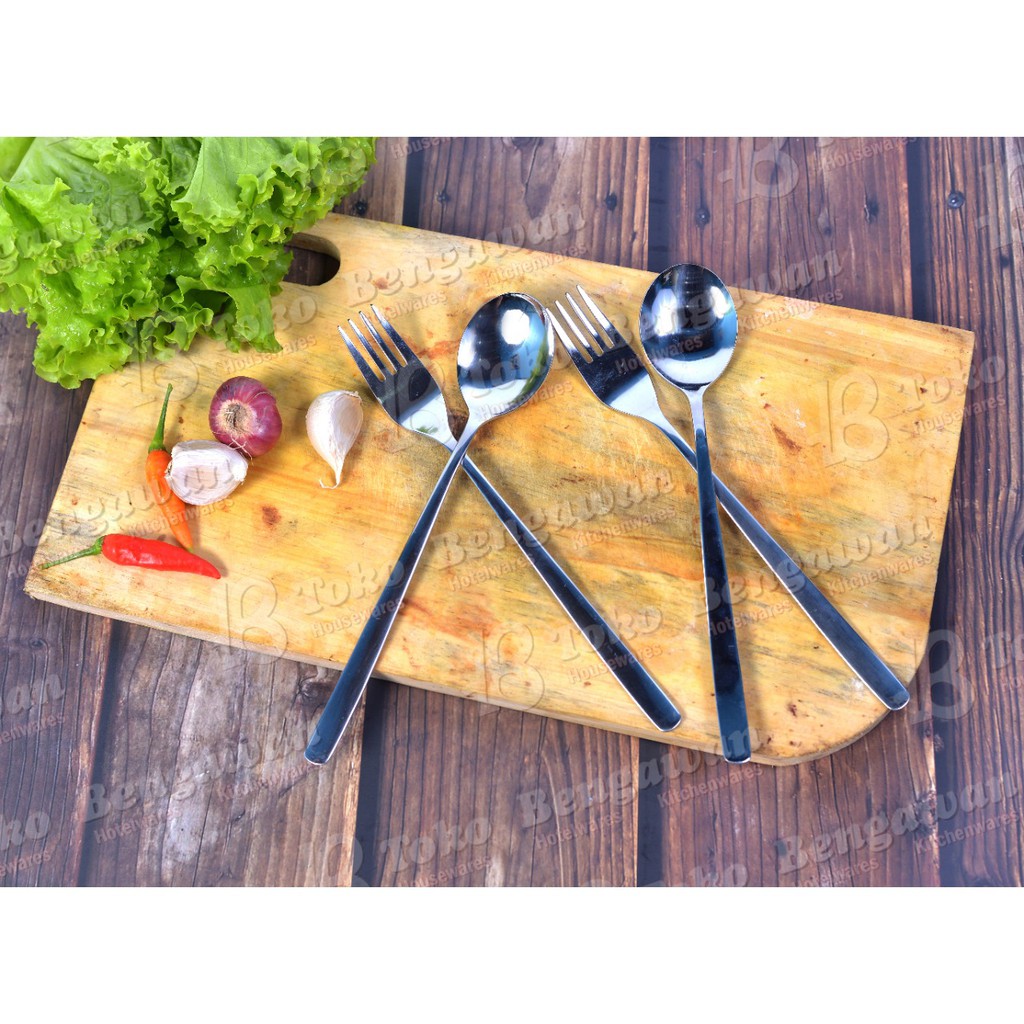 Jual Bima Korean Spoon / Sendok Makan Korea Harga per 6 pcs BIMA ...