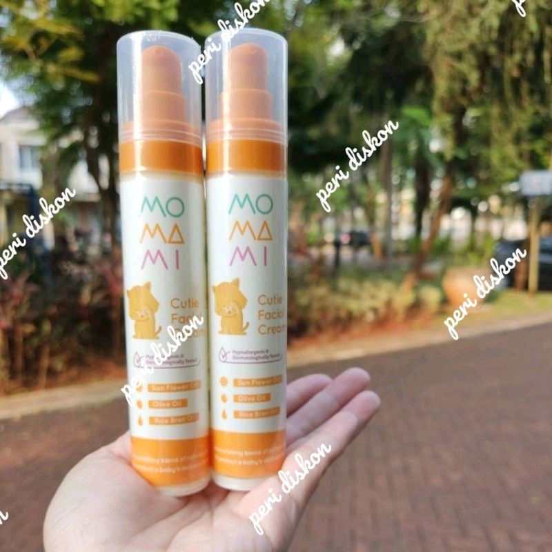 Jual MoMaMi Cutie Facial Cream 50g / Krim Wajah Bayi | Shopee Indonesia