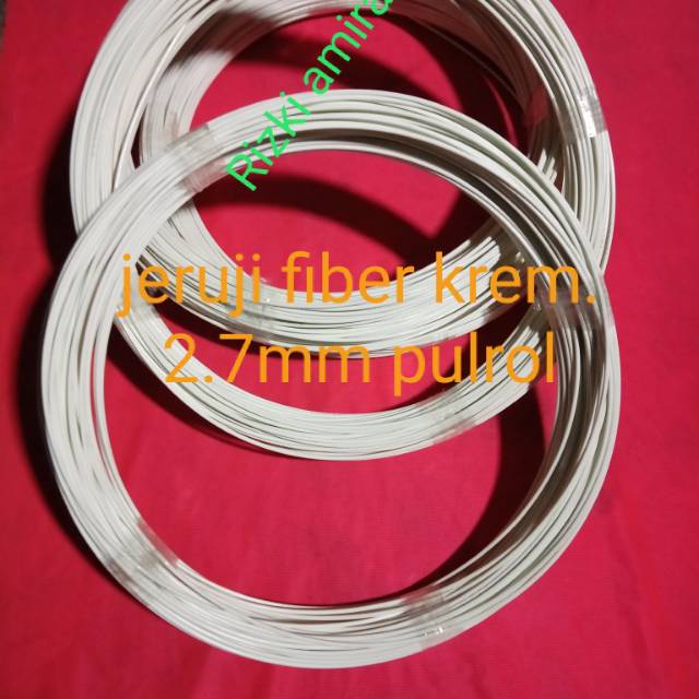 Jual Ruji jeruji fiber. krem . 2.7mm rol.1 kg | Shopee Indonesia