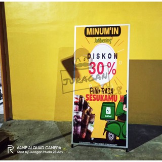 Jual Standing Banner Besi Hollow | Shopee Indonesia