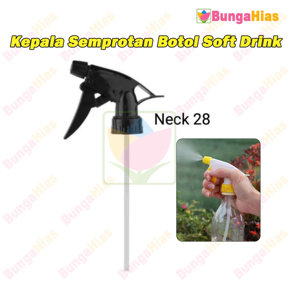 Jual Kepala Spray Semprotan Sprayer Botol Soft Drink Pompa Trigger Neck ...
