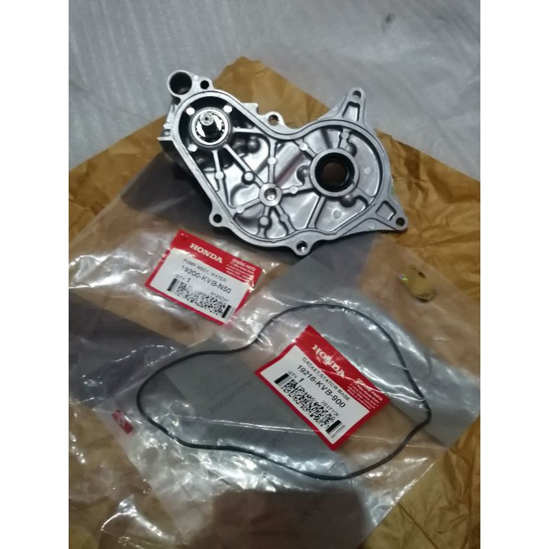 Jual water pump assy pompa air radiator plus oring water pump gasket ...