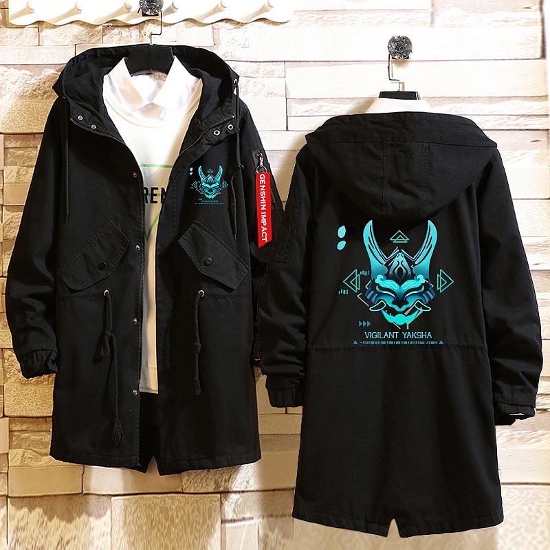 Jual Vigilant Yaksha Jacket Cosplay Games Genshin Impact Jaket Jepang ...