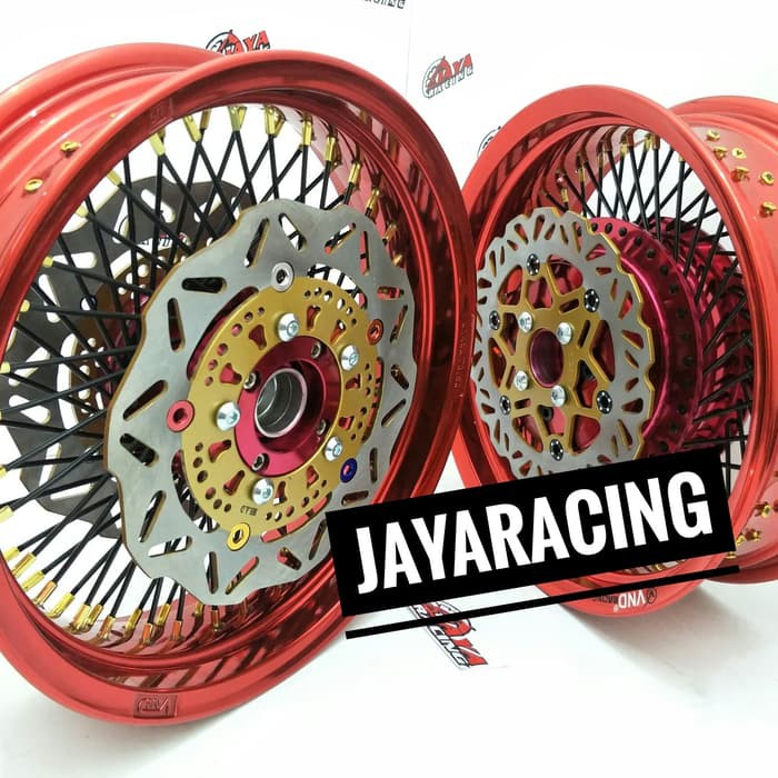 Jual velg custom depan double disc 450 350 14 Nmax Aerox Lexi sepaket ...