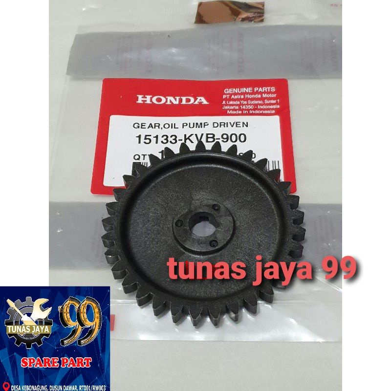 Jual 15133-KVB-900 Gear Oil Pump Driven Gigi Pompa Oli Vario 110 CW Old Lama Techno Karbu ...