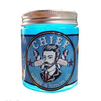 Jual CHIEF POMADE BLUE 4.2 oz kemasan kaca waterbased | Shopee Indonesia