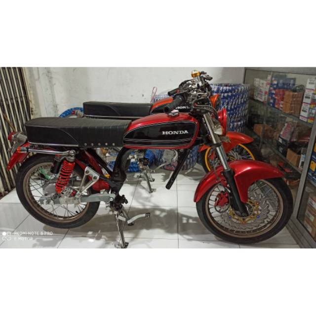 Jual Frame CB set Merah Model CB125 Siap naik mesin | Shopee Indonesia