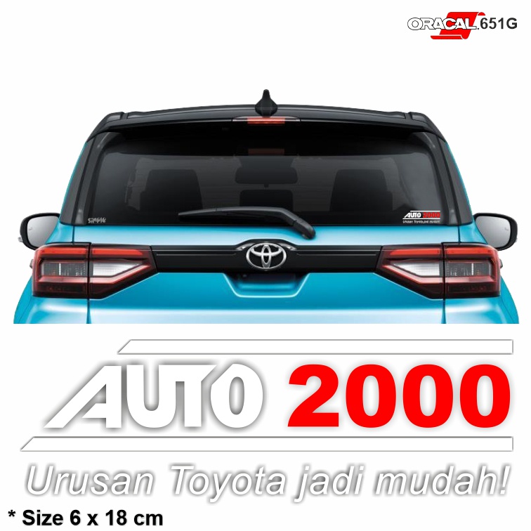 Jual Stiker AUTO2000 / Cutting Stiker Mobil | Shopee Indonesia