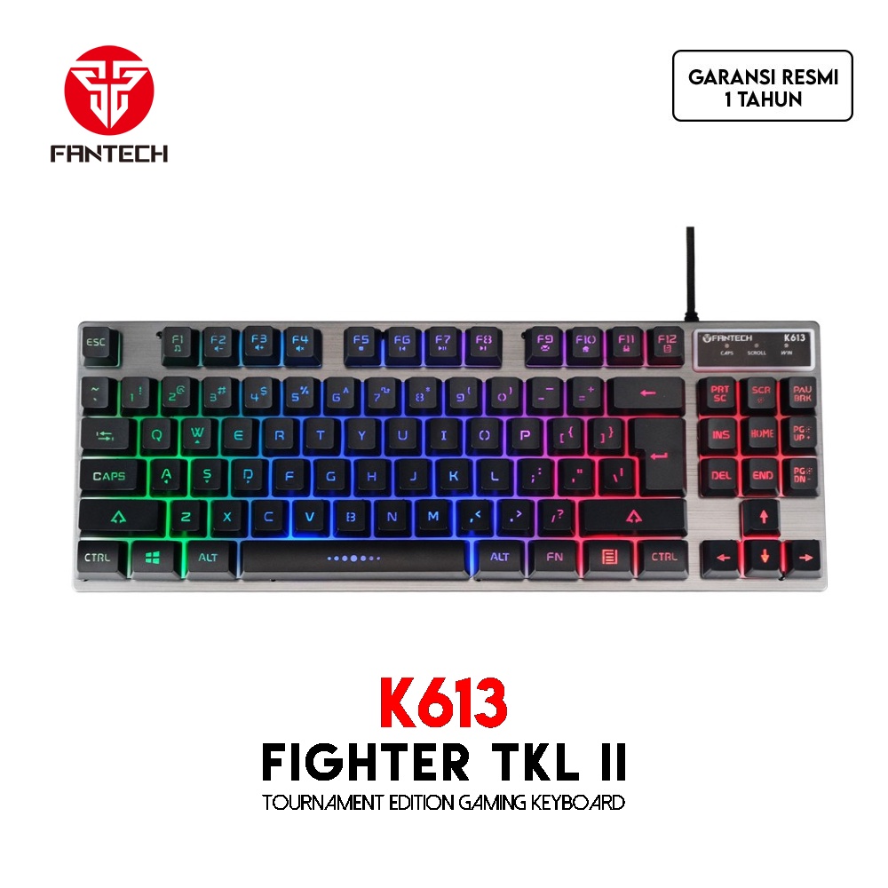 Jual Fantech FIGHTER K613 TKL / K613X Tournament Edition Gaming Keyboard Aluminium Cover ...
