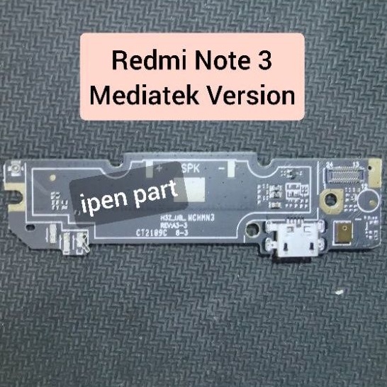 Jual Konektor Papan Cas Redmi Note 3 Mediatek Xiaomi Flexible Flex ...