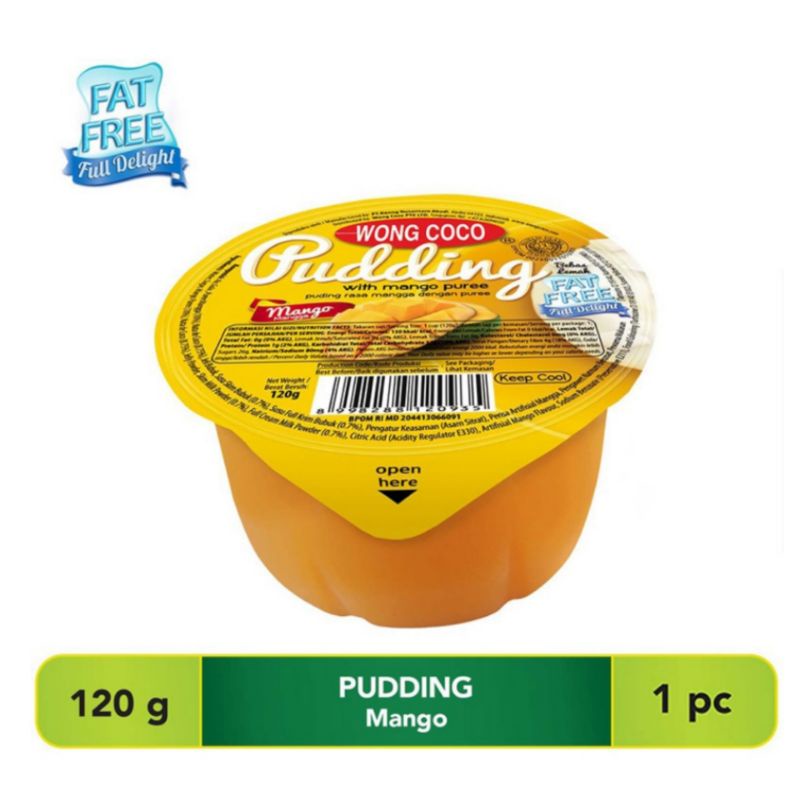Jual WONG COCO Pudding Mango 120 g | Shopee Indonesia