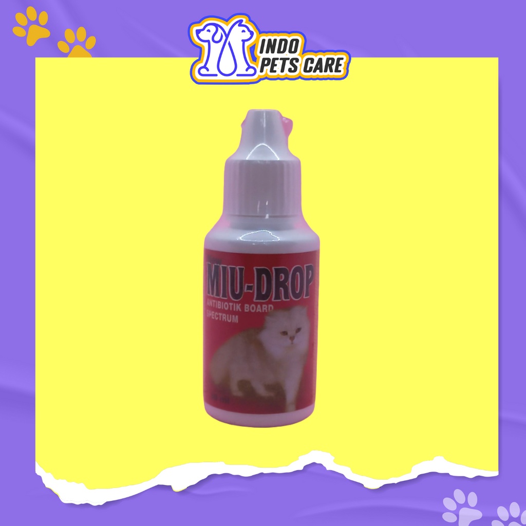 Jual OBAT PERNAFASAN KUCING - MIU DROP 30ML ORIGINAL - ANTIBIOTIK TETES ...