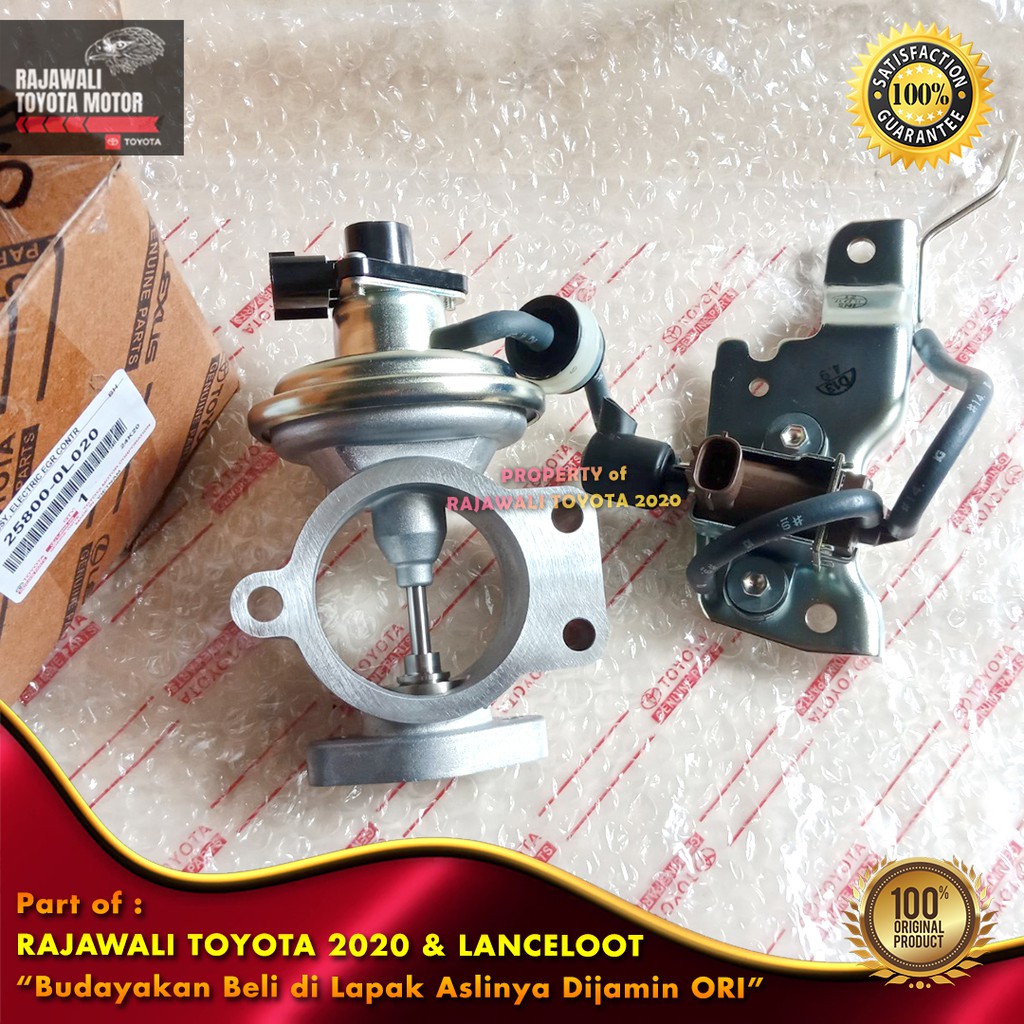 Jual Sensor Set EGR Fortuner, Innova & Hilux 2004-2015 Diesel Valve ...