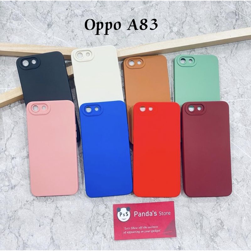 Jual Softcase Pro Camera Oppo A83 Candy Case Full Color 3D Silikon TPU ...