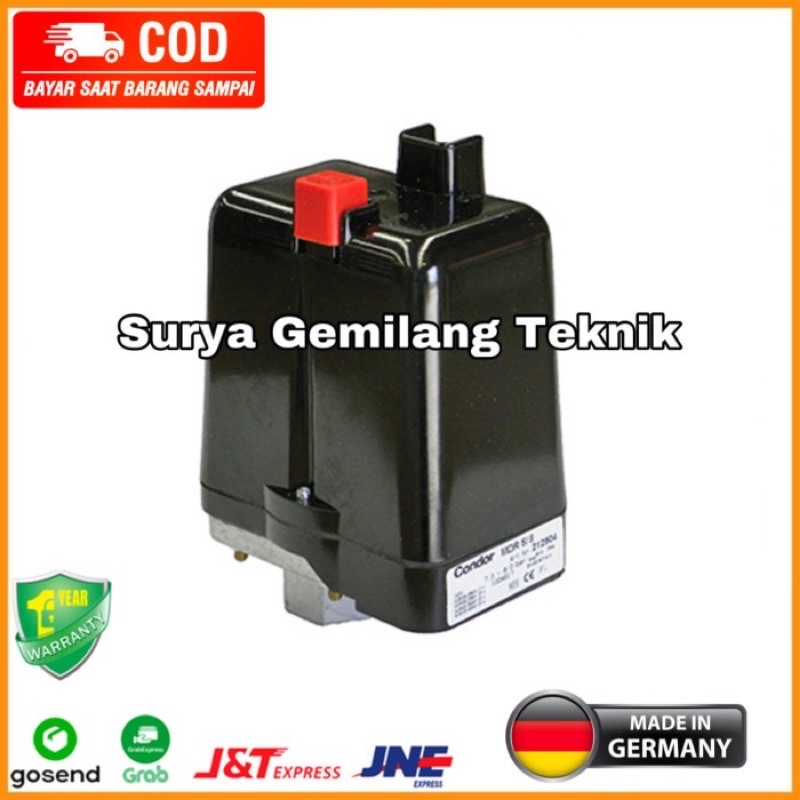 Jual CONDOR MDR. 5/11 EA PRESSURE SWITCH CONDOR MDR5 OTOMATIS CONDOR ...