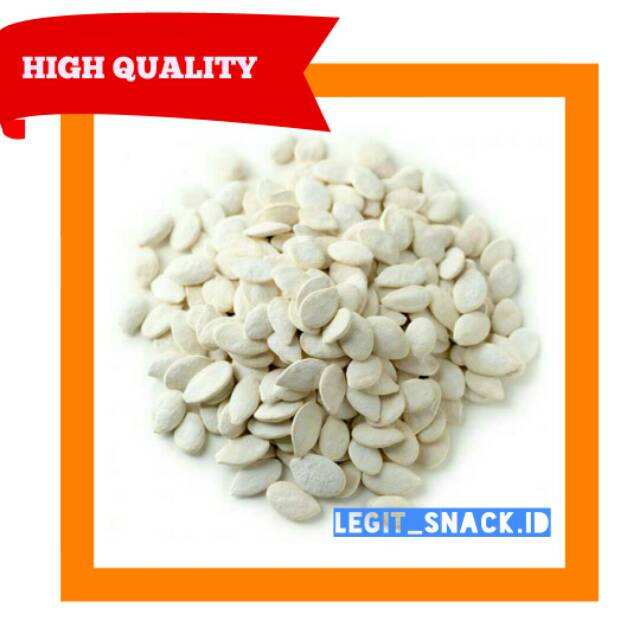 Jual Kuaci Putih Biji Labu Kwaci Super 500 Gram | Shopee Indonesia