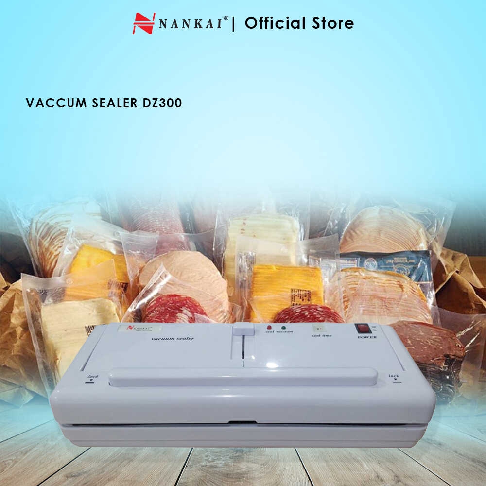 Jual Mesin Pres Kemasan Makanan / Vacuum Sealer Dz 300 Nankai | Shopee ...