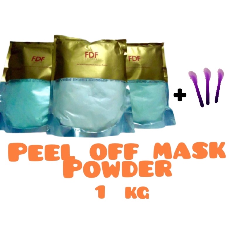 Jual Masker FDF Skincare(peel off mask) 1Kg baca deskripsi | Shopee ...