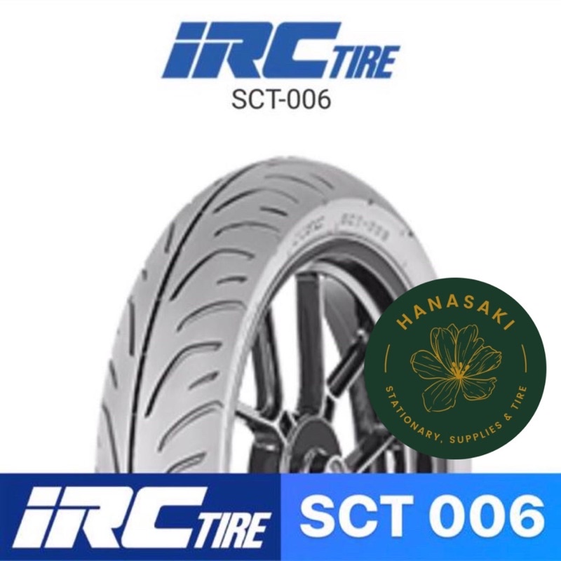 Jual Ban Motor IRC SCT 006 ( SCT006 ) 100/80-14 ( Tubeless ) Matic ...