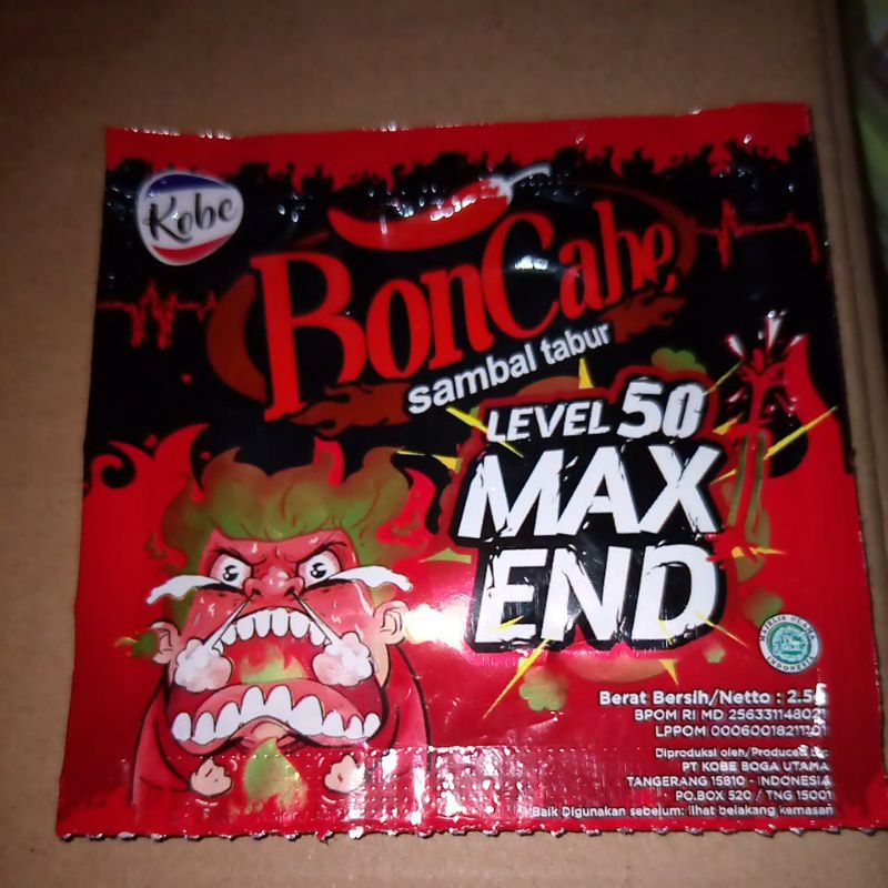 Jual Kobe Bon Cabe Boncabe Sachet Level 2 3 Lvl 10 15 30 50 Cabai Bubuk ...