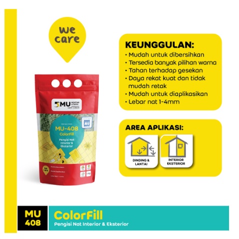 Jual Nat Keramik MU 408/ Tile Grout /Semen Warna / Pengisi Nat | Shopee ...