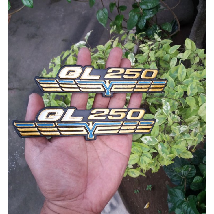 Jual TERBARU EMBLEM LOGO HONDA GL250 COSTUM LOGO HONDA GL250 CUSTUM ...