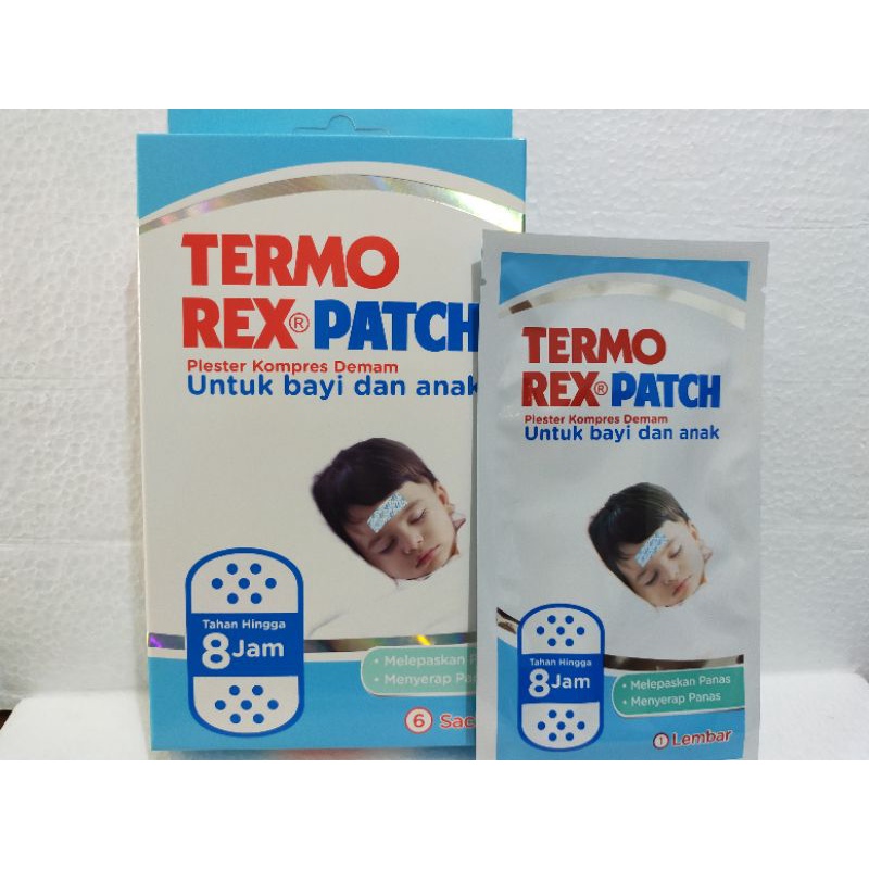 Jual Termorex Patch Sachet Plester Demam Anak Dan Bayi | Shopee Indonesia