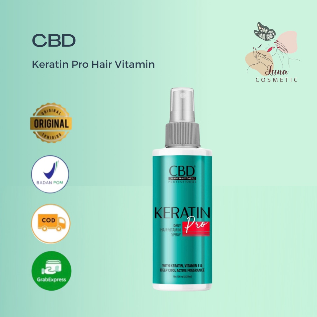 Jual CBD Professional Keratin Pro Daily Hair Vitamin Spray 100ml ...