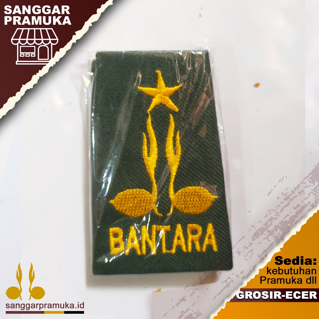 Jual Tanda Kecakapan Umum Pramuka Penegak / Tanda Bantara / Tanda ...