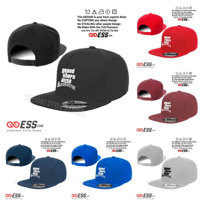 Jual Topi Grand Theft Auto San Andreas Snapback - Topi GTA San Andreas ...