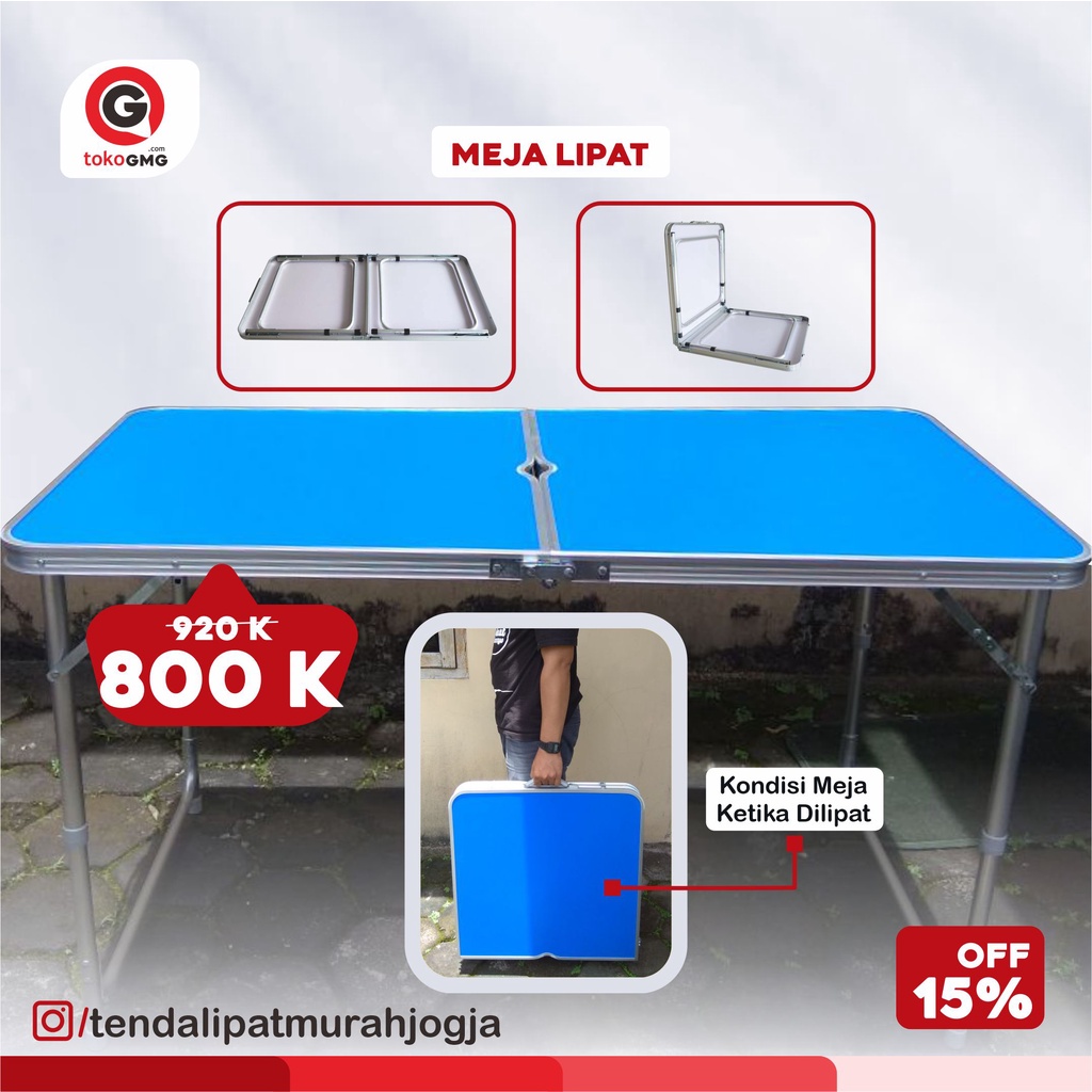 Jual meja lipat 1 meter | Shopee Indonesia