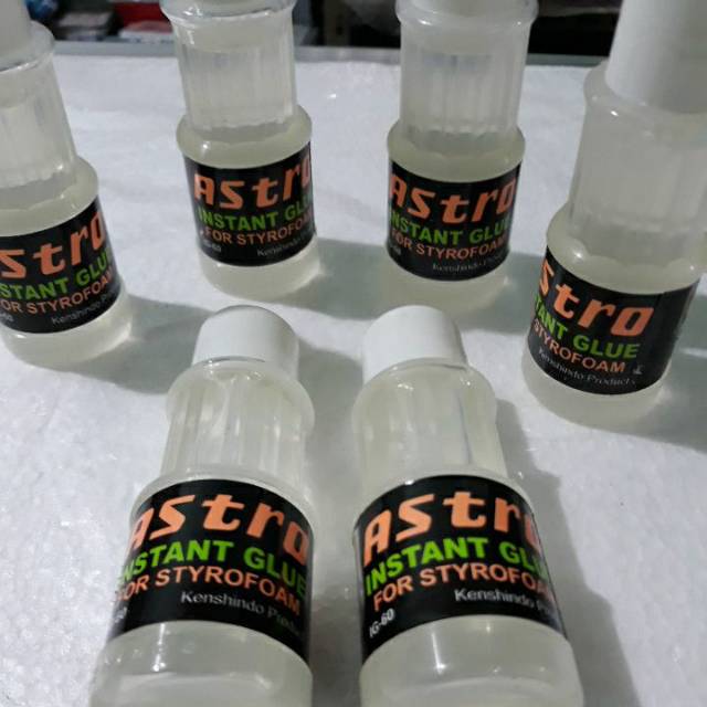 Jual Lem ASTRO for Styrofoam No.29 Instant Glue | Shopee Indonesia