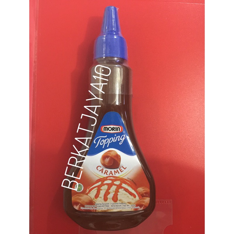 Jual Morin Topping Caramel Selai Karamel kemasan botol 300 gr | Shopee ...