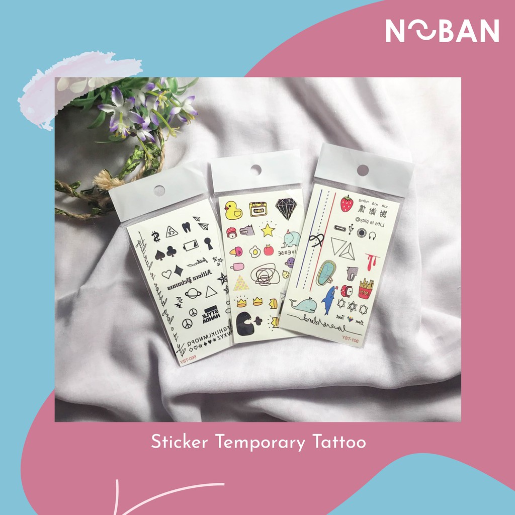 Jual Sticker Temporary Tattoo | Shopee Indonesia