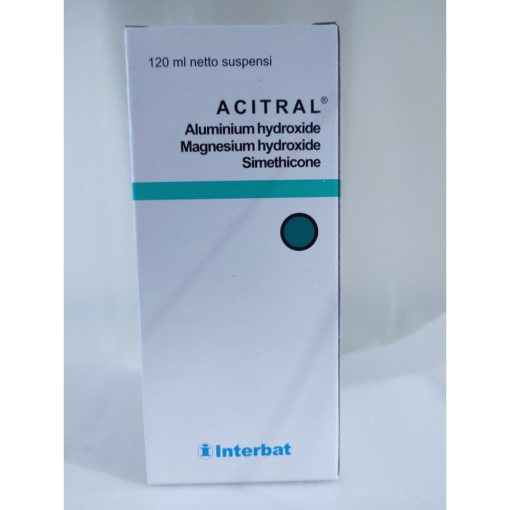 Jual ACITRAL SYRUP 120ML/SIMETHICONE/ASAM LAMBUNG/TUKAK LAMBUNG/GERD ...