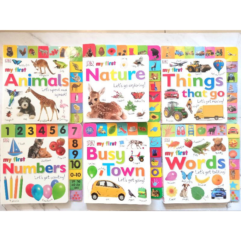 Jual DK My First Zoo/ Town/ Things that go | Shopee Indonesia