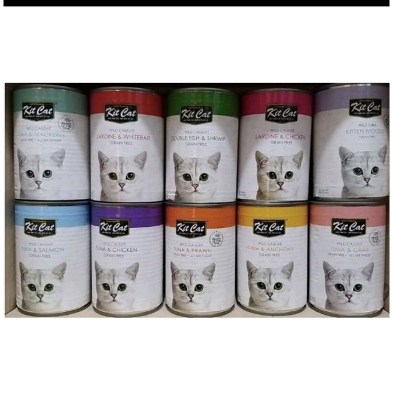 Jual 0CATFOOD/KIT CAT KALENG 400GR 400 GR/MAKANAN KUCING BASAH KALENG ...