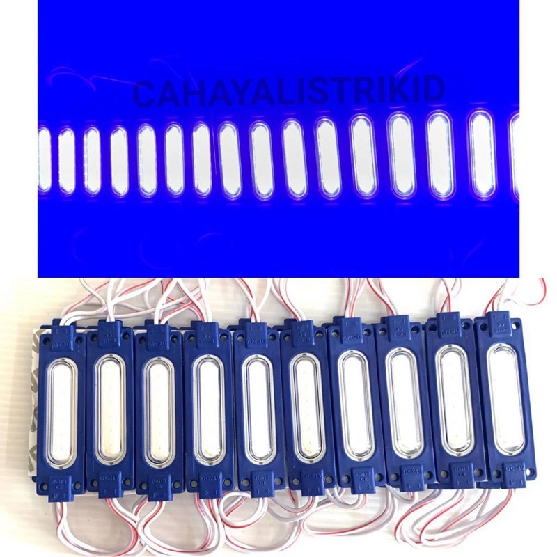 Jual LAMPU LED COB 6 MATA 12V 24V MODUL KOLONG MOBIL DAN MOTOR / NEON BOX / AQUARIUM / WALET 12 ...