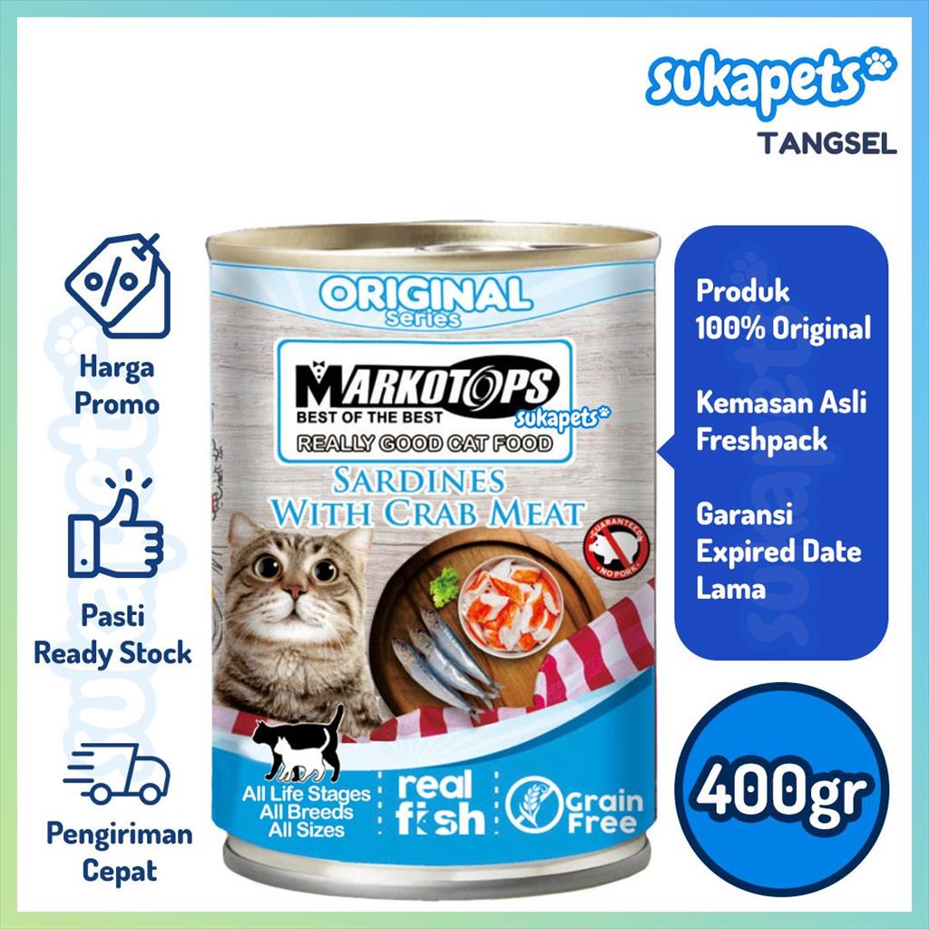 Jual Markotops Kaleng Sardines With Crab Meat 400gr | Shopee Indonesia