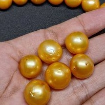 Jual Butiran mutiara air tawar gold | Shopee Indonesia