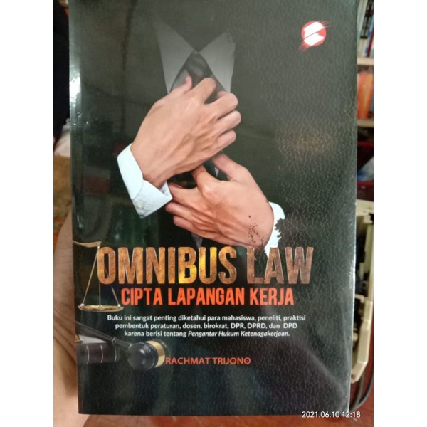 Jual BUKU OMNIBUS LAW CIPTA LAPANGAN KERJA | Shopee Indonesia