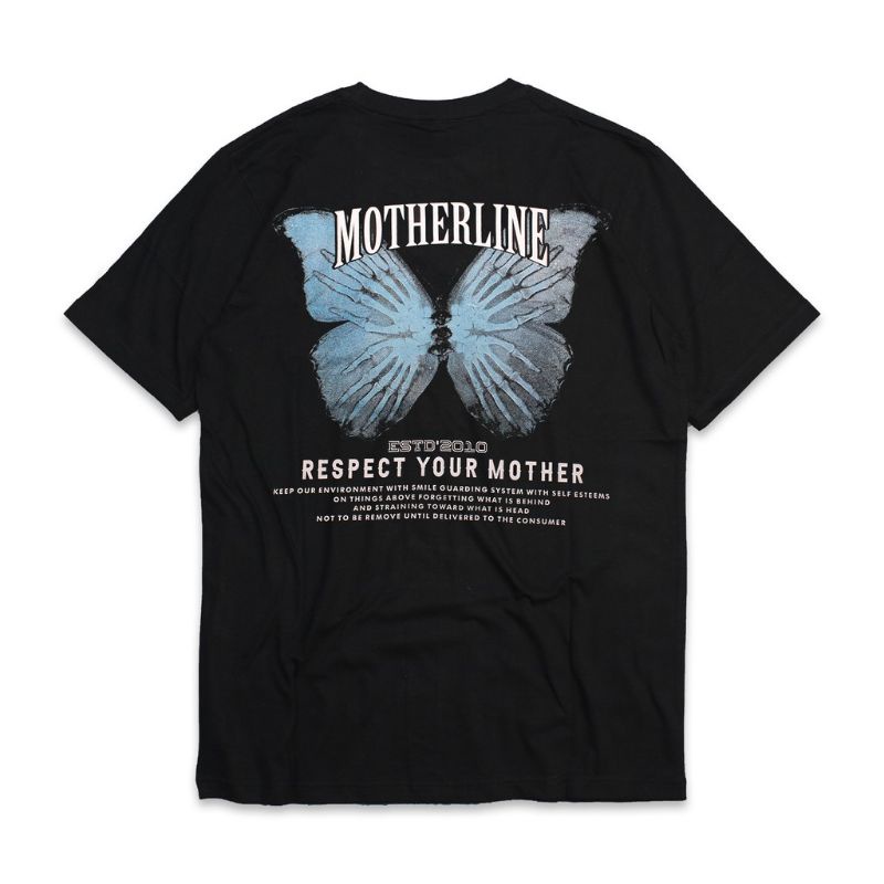 Jual Tshirt Kaos distro Unisex Original Motherline | Shopee Indonesia